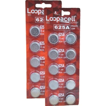 Loopacell 625A PX625A LR9 V625U PX625 1.5V 10 Batteries - Walmart.com