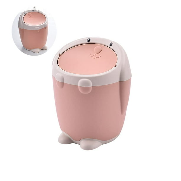 Small Cute Desktop Trash Can Mini Desk Garbage Can for Office Desktop ...