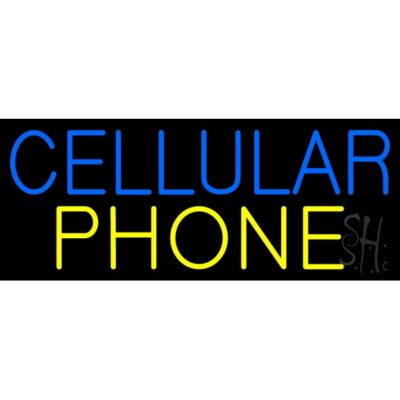 Clock Watch Repair Blue Border LED Neon Sign 20 x 37 - inches, Clear ...