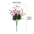Artificial Sunset Mums – UV Resistant Waterproof Outdoor Fall Flowers ...