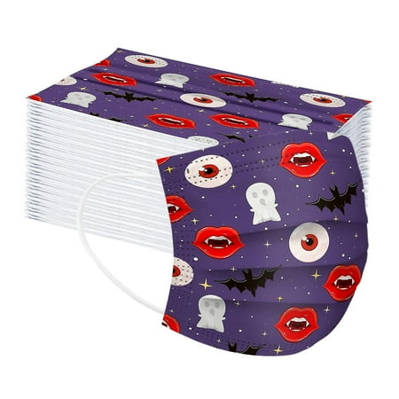 Halloween Children's Mask Disposable Face Mask Industrial 3ply Ear Loop ...