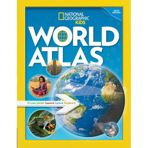 National Geographic Kids World Atlas, 5th Edition (Hardcover) - Walmart ...