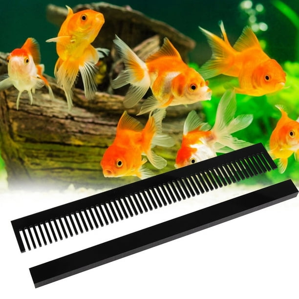 Weir Overflow Comb, 320mm Length Black Aquarium Fish Weir Overflow Comb ...