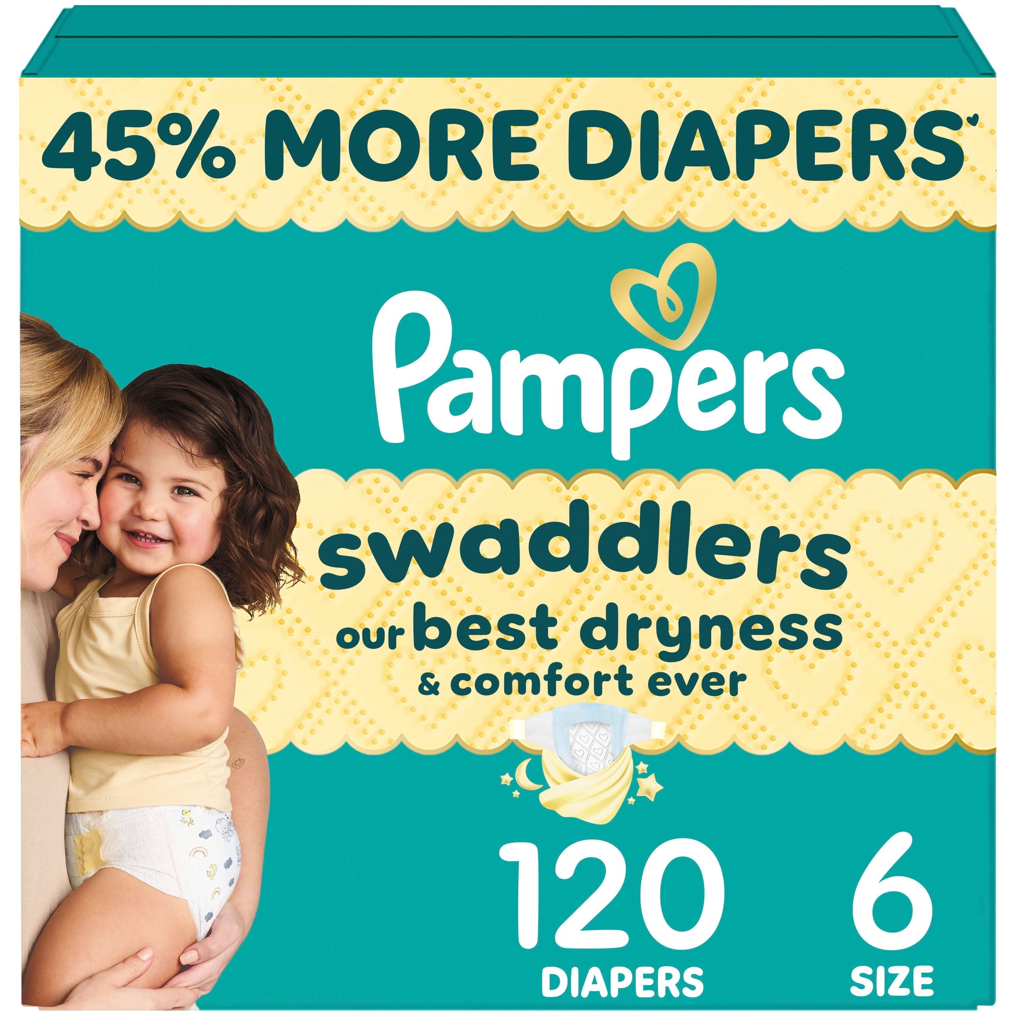 Click here for Pampers Swaddlers Diapers  Size 6 (23-44 Lbs)  Abs... prices
