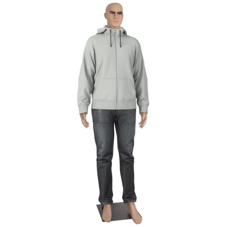 NiamVelo 6ft Male Full Body Realistic Mannequin Torso Display Dress ...