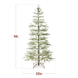 Best Choice 9ft Pre-Lit Sparse Christmas Tree w/ 400 2-in-1 Snow Lights ...
