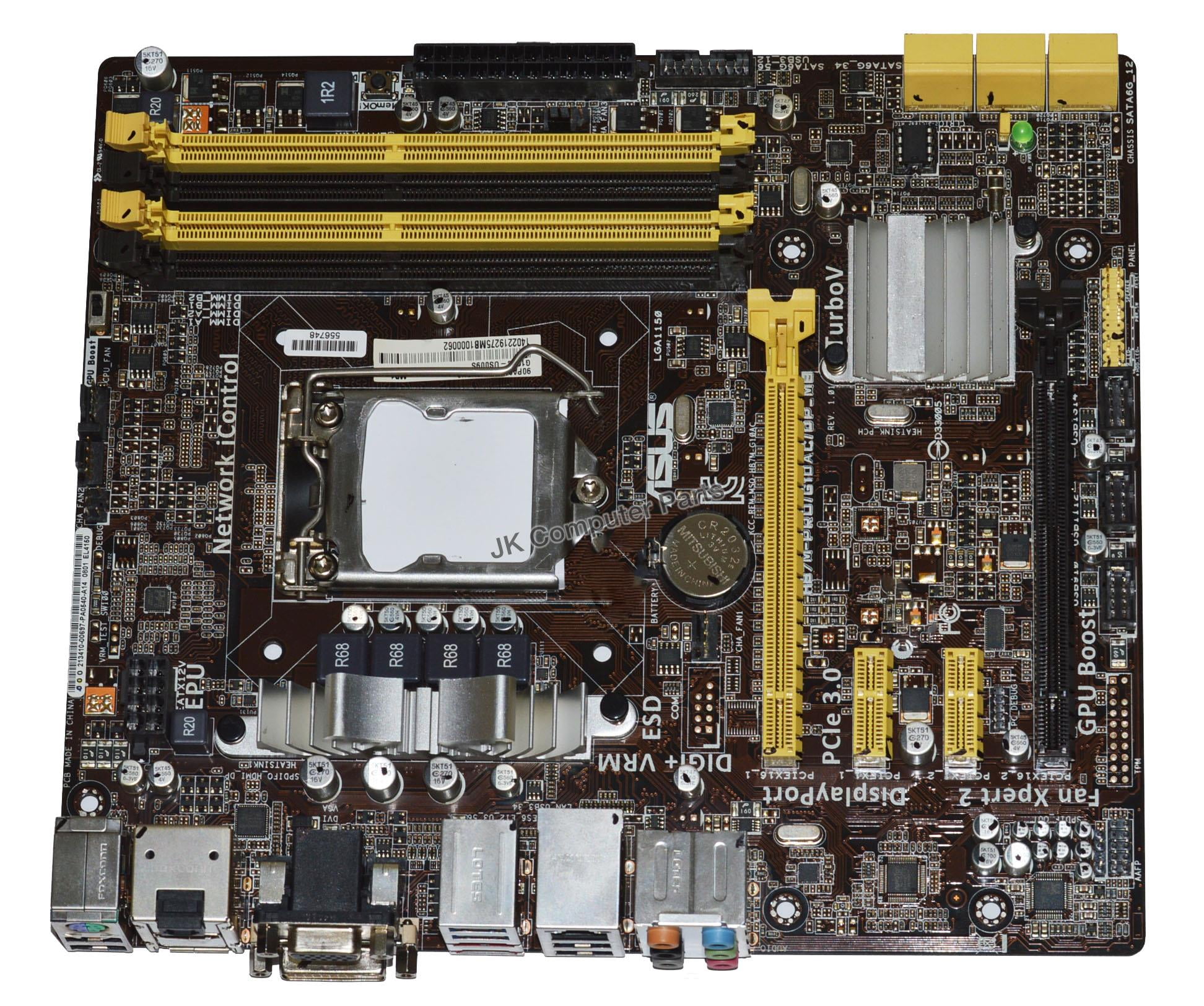 Asus M51AC Intel Desktop Motherboard s115X 90PA0540-M0XBN0 - Walmart.com