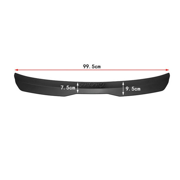 Rear Roof Lip Spoiler Wings Matte Black ABS Decorate Strip For ...
