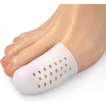 Breathable Big Toe Protector, 10PCS- Silicone Toe Cover with Holes ...