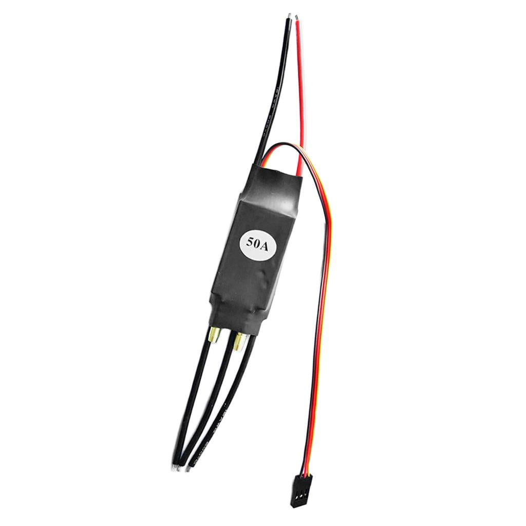 Brushless Water Cooled RC Boat ESC Marine Controller - Yellow, 50A ...