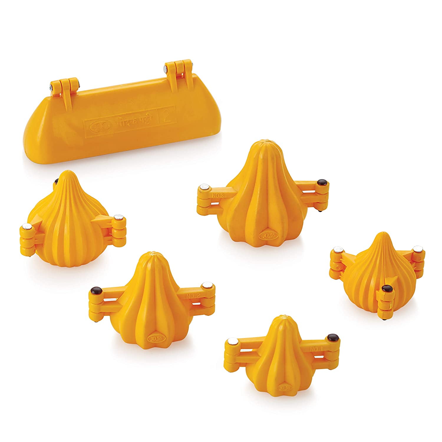 Ds Plastic Modak Mould Sancha Sacha Patti Strip And 5 Different Size
