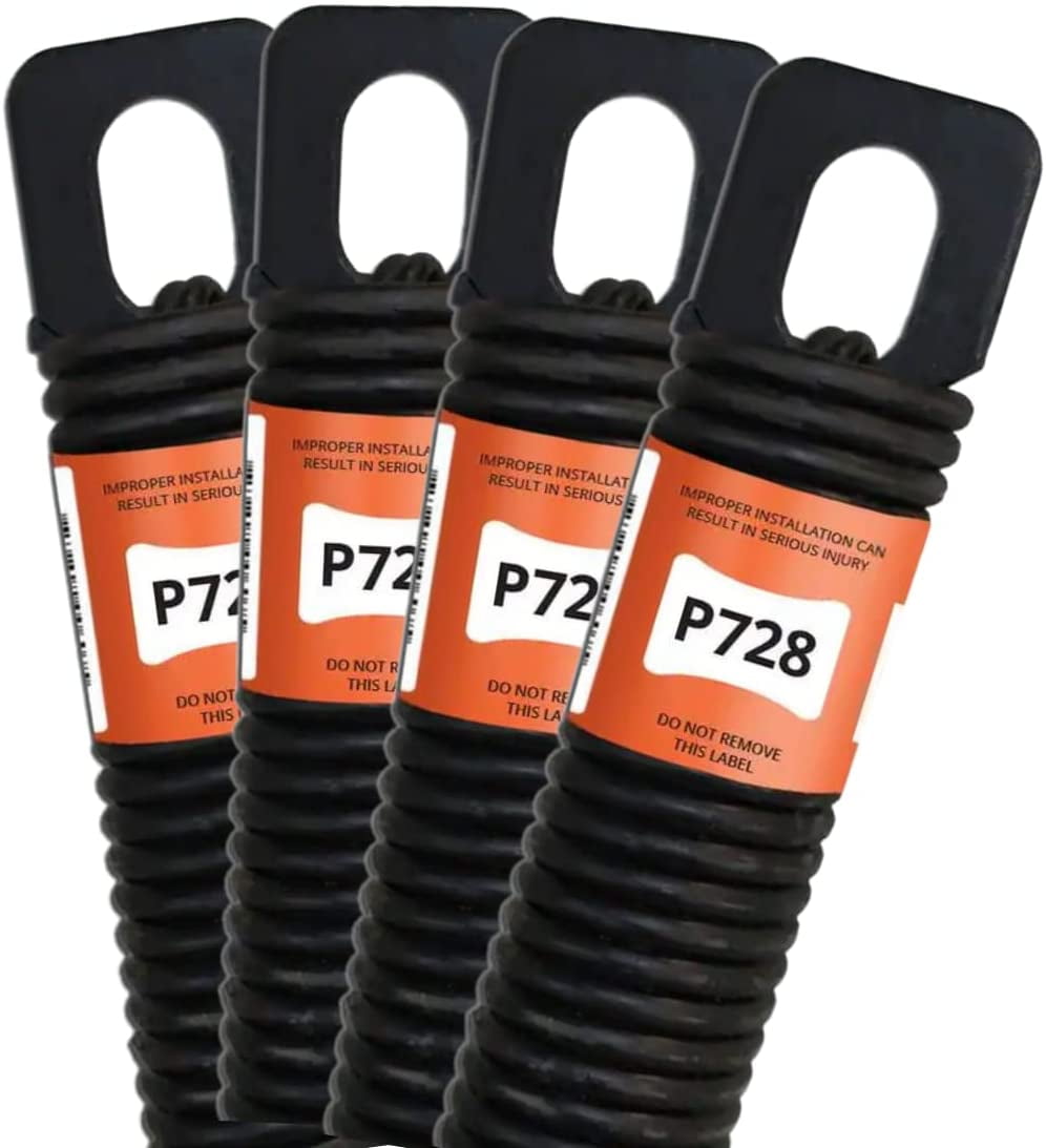 Ben's 4PCS P728 28-Inch Plug-End Garage Door Spring (.177" #7 Wire ...