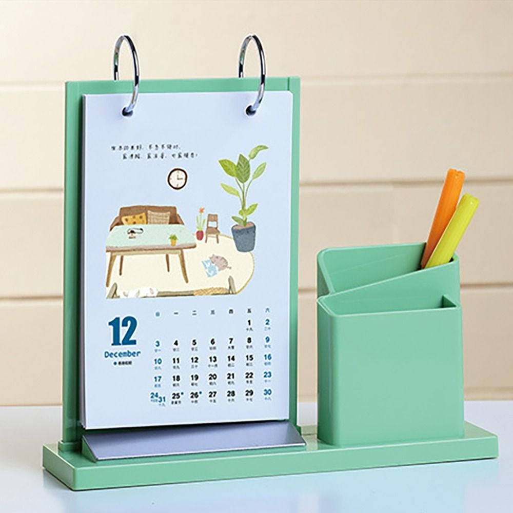Multi-function Memo Storage 2023 Creative Table Calendar Desk Calendar ...