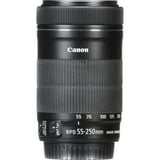 Canon EF-S 55-250mm f/4-5.6 IS STM Telephoto Zoom Lens for SLR Cameras ...
