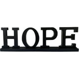 Decorative Wooden Cutout Word Decor Freestanding Tabletop Sign ...