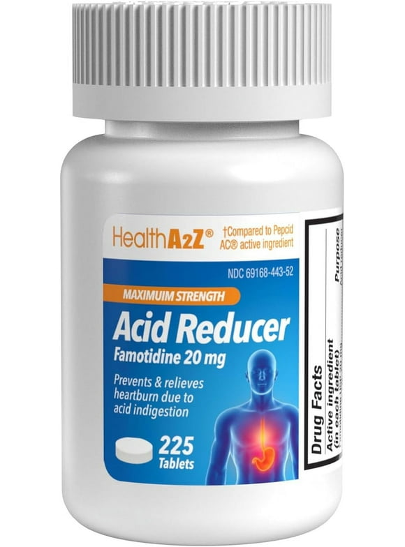 Famotidine in Antacids and Heartburn Relief - Walmart.com