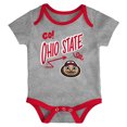 Infant Outerstuff Ohio State Buckeyes All Day Play Three-Piece Bodysuit ...