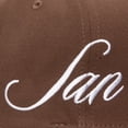 Men's Mitchell & Ness Brown San Diego Padres Just Don x MLB Lux Script ...