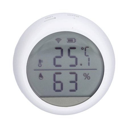 Air Quality Monitor, Wall Mounted Mini Temperature Humidity Sensor ...