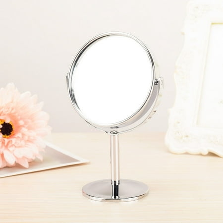360 Degree Rotating Mirror HD Double Sided Desktop Makeup Mirror ...