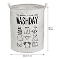 Collapsible Laundry Basket, 20" Laundry Hamper with Handles, Waterproof ...