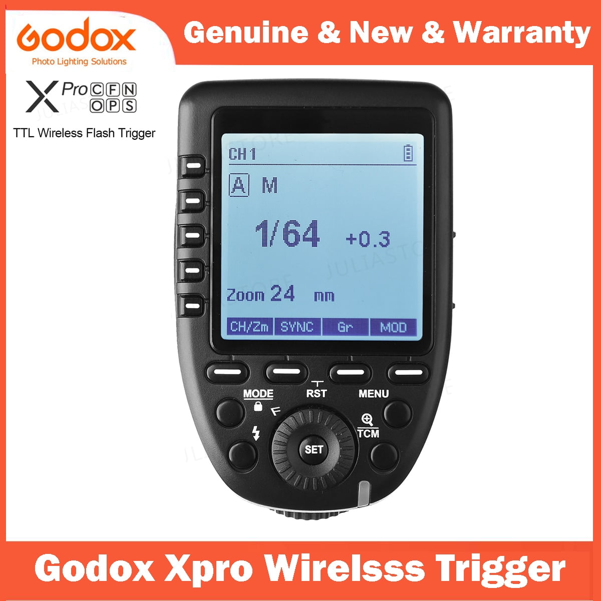 Godox Xpro TTL Wireless Flash Trigger 1/8000s HSS TTL-Convert-Manual ...
