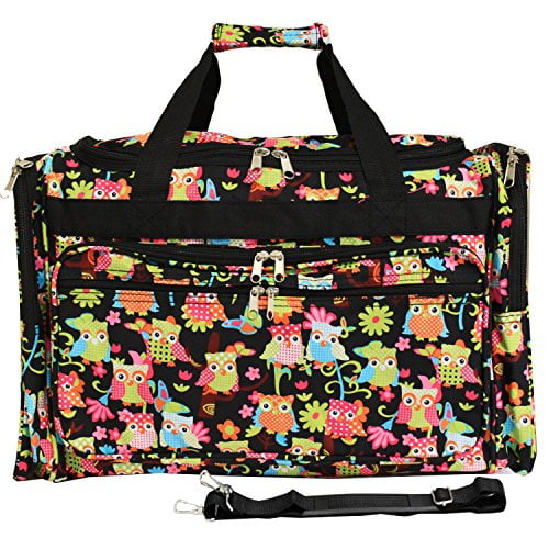 World Traveler 22-inch Travel Duffel Bag - Multi Owl - Walmart.com