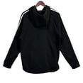 Adidas Sport Multi Mens 3-Stripe Fleece Pullover Hoodie Size L Black ...