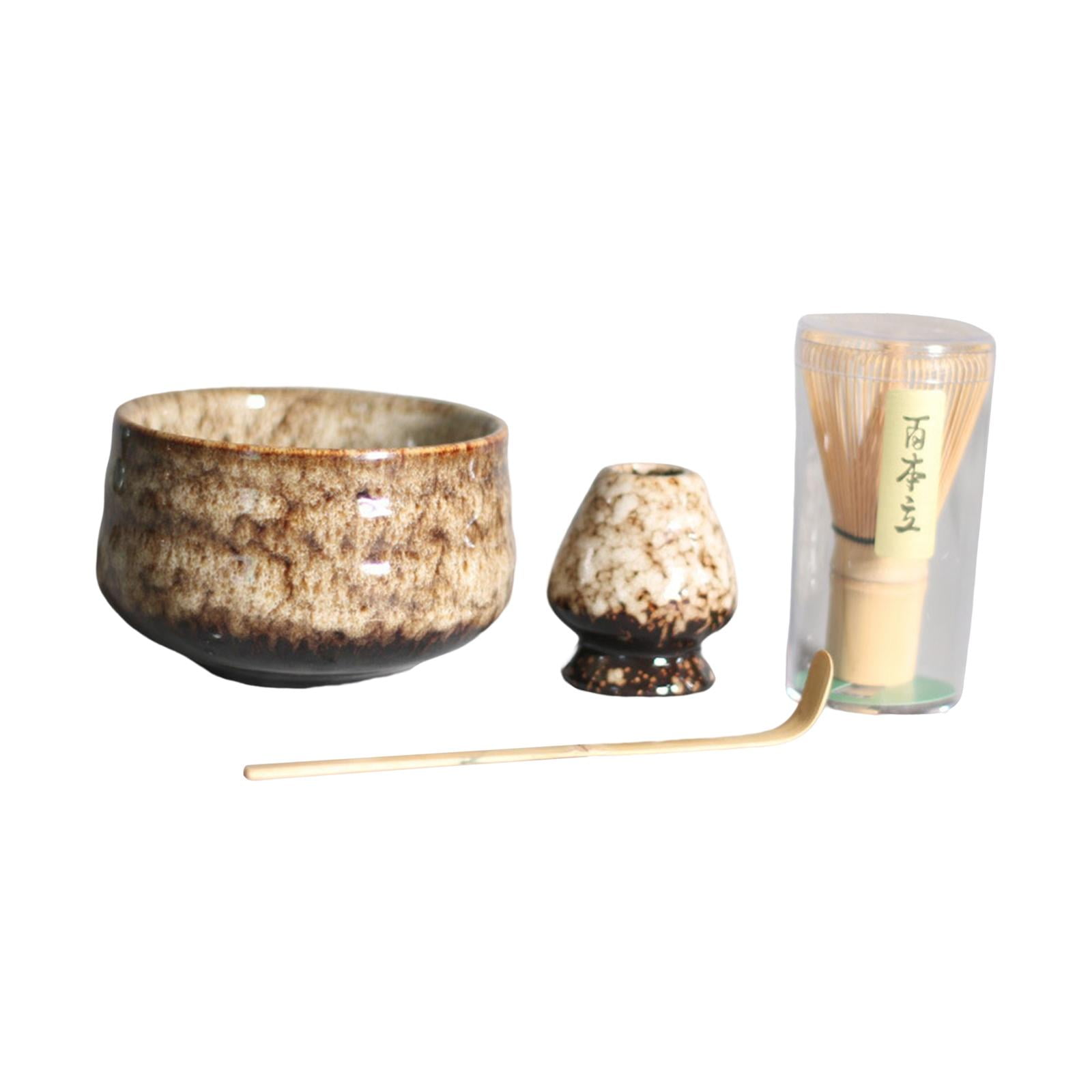 4x Japanese Matcha Set Traditional , Matcha Bowl, Whisk Holder, Matcha ...