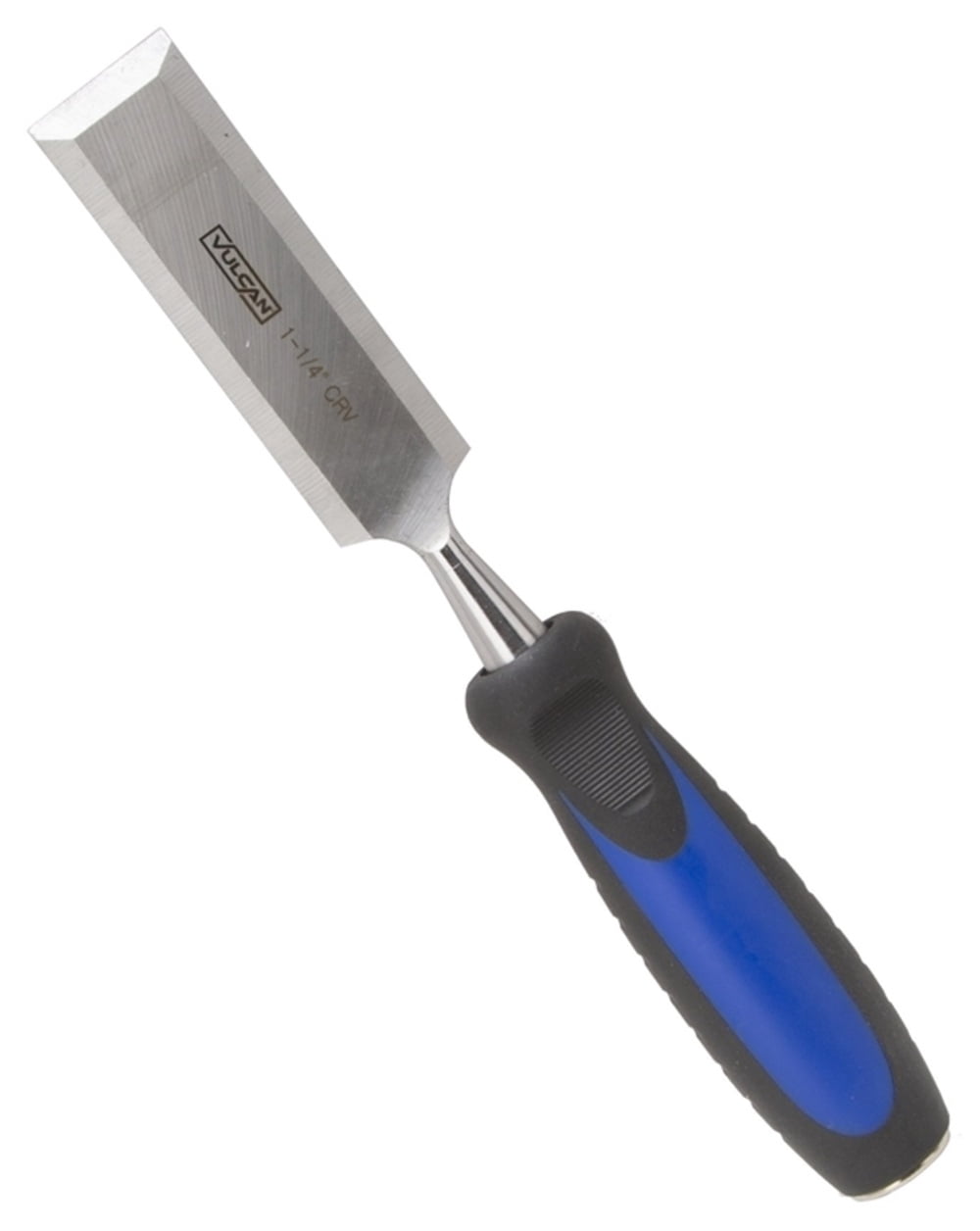 Vulcan Wood Chisel, Cushioned Handle, Chrome Vanadium Steel, Black ...