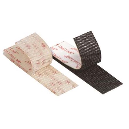Dual Lock DK3M131 1 in. x 150 ft. Black Plastic Lock Fasteners ...