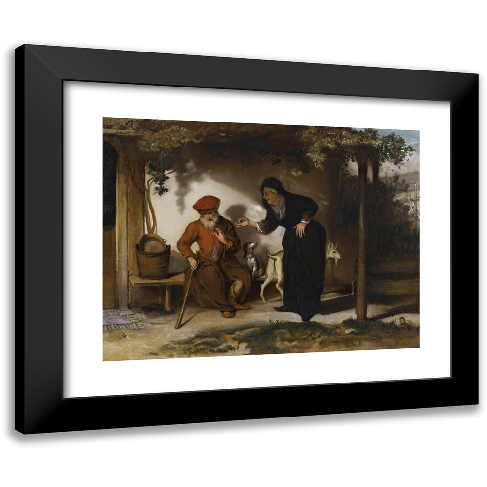Barent Fabritius 18x15 Black Modern Framed Museum Art Print Titled ...