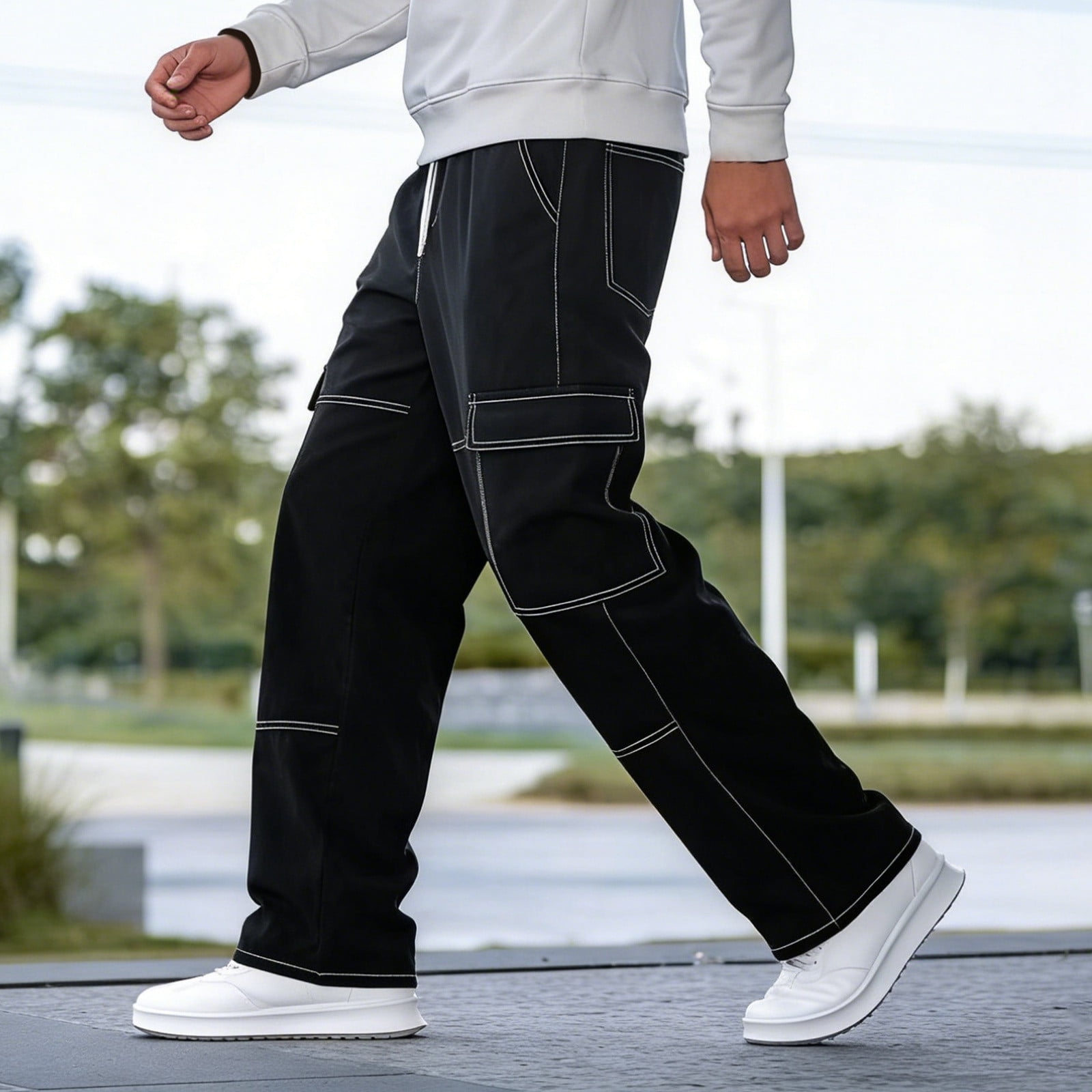 Click here for Wanpidan Mens Contemporary Stretch Denim Jeans Wit... prices