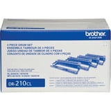Brother Genuine Drum Unit, DR210CL, Yields Up to 15,000 Pages, Color ...