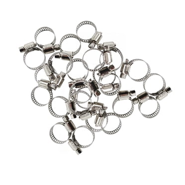 Wideskall 40 Pieces Key Type Twist Adjustable Stainless Steel Hose ...