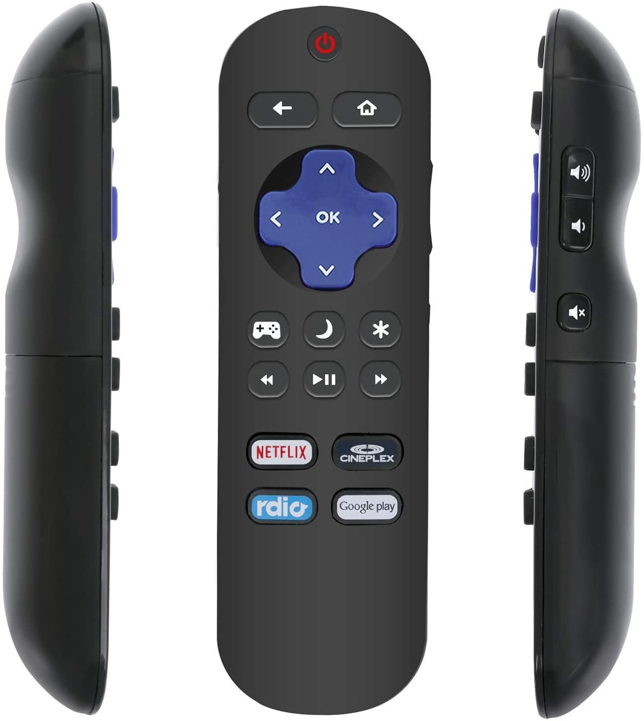 VINABTY New Replaced Remote fit for Insignia Roku TV NS-40DR420NA16 NS ...