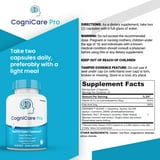 (3 Pack) Cognicare Pro Nootropic Capsules, Cognitive Performance ...
