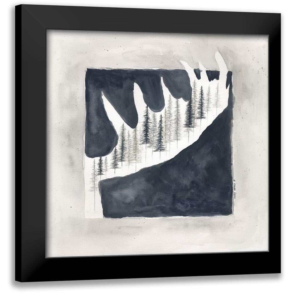 Shamp, Cindy 20x20 Black Modern Framed Museum Art Print Titled - Moose ...