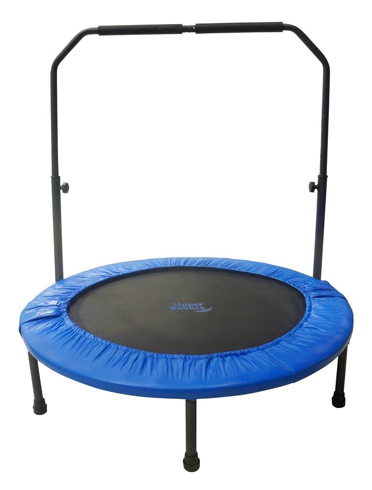 Upper Bounce Trampoline With Adjustable Handrail Walmart Upper Bounce Trampoline With Adjustable Handrail Walmart