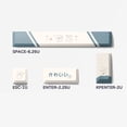 4 Keys Keyboard Keycaps Height for Mechanical Keyboard PBT Sublimation ...