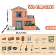 Mini Bricks Building Sets,Brick and Mortar Construction Set,DIY Mini ...