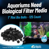 Aquatic Experts Bio Balls Filter Media - 1" Small Bio Ball for Aquarium ...