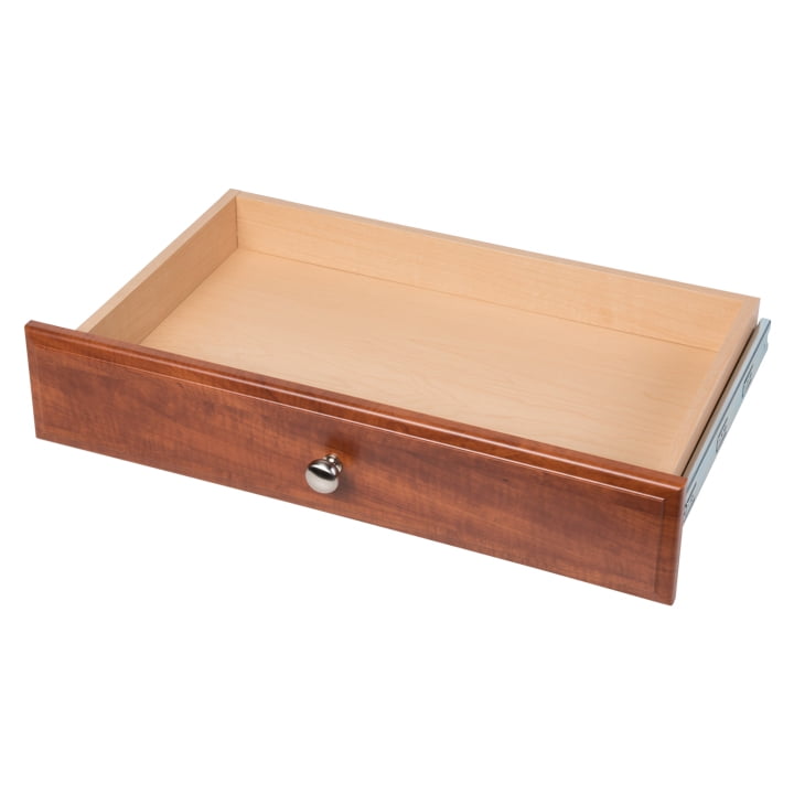 Easy Track Closet Rd2504-Con 4" Cherry Deluxe Drawer - Walmart.com