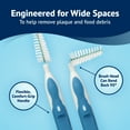 Equate Mint Interdental Brushes, Wide Spaces, 20 Count HSA/FSA Eligible ...