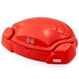 Simplay3 Coastal Crab Red Outdoor Sandbox with Cover for Kids - Walmart.com