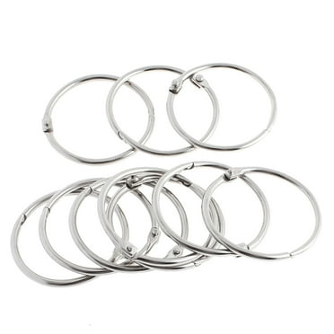 ACCO Metal Book Rings, 3/4" Diameter, 100 Rings/Box - Walmart.com