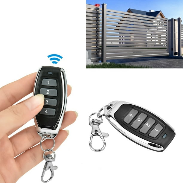 Remote Control Switch 12v DC12V 4-Channel Learning Code Wireless ...