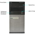 Restored Dell OptiPlex 3010-T Desktop PC with Intel Core i5-3470 Processor, 8GB Memory, 500GB ...
