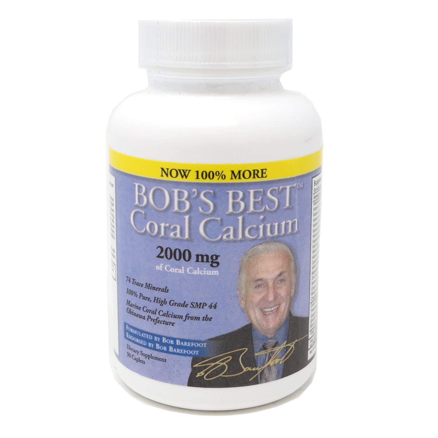 Bob's Best Coral Calcium, 2000mg - 90 Caplets - Walmart.com