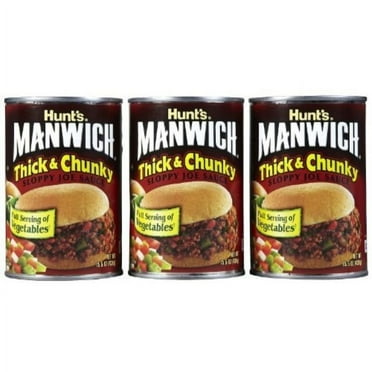 Manwich Original Sloppy Joe Sauce, 24 oz Can, Perfect for Sandwiches ...